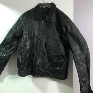Well Worn Leather Jacket - Gem